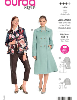 BURDA-6268 keltainen - Eurokangas