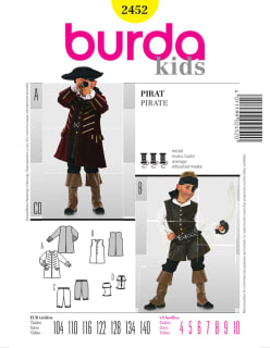 BURDA-6687 C keltainen - Eurokangas