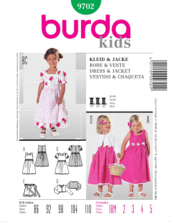 BURDA-6682 C vihreä - Eurokangas