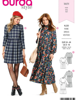 Burda kaavat naisten, miesten ja lasten vaatteisiin sekä asusteisiin ...