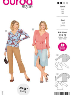 BURDA-6349 vihreä - Eurokangas