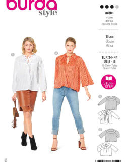 BURDA-6687 C keltainen - Eurokangas