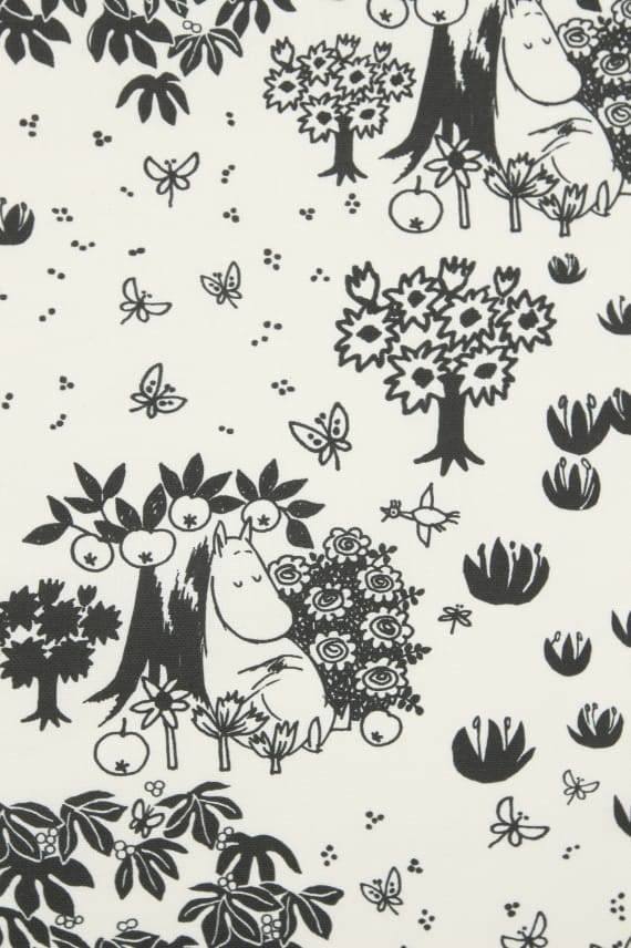 Muumi - MUUMIPEIKON PÄIVÄUNET musta - Eurokangas