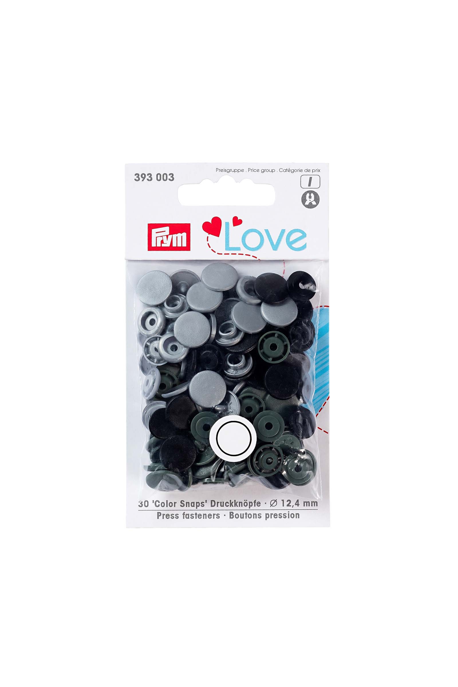 PRYM LOVE NEPPARI MUOVI, 12MM sininen - Eurokangas
