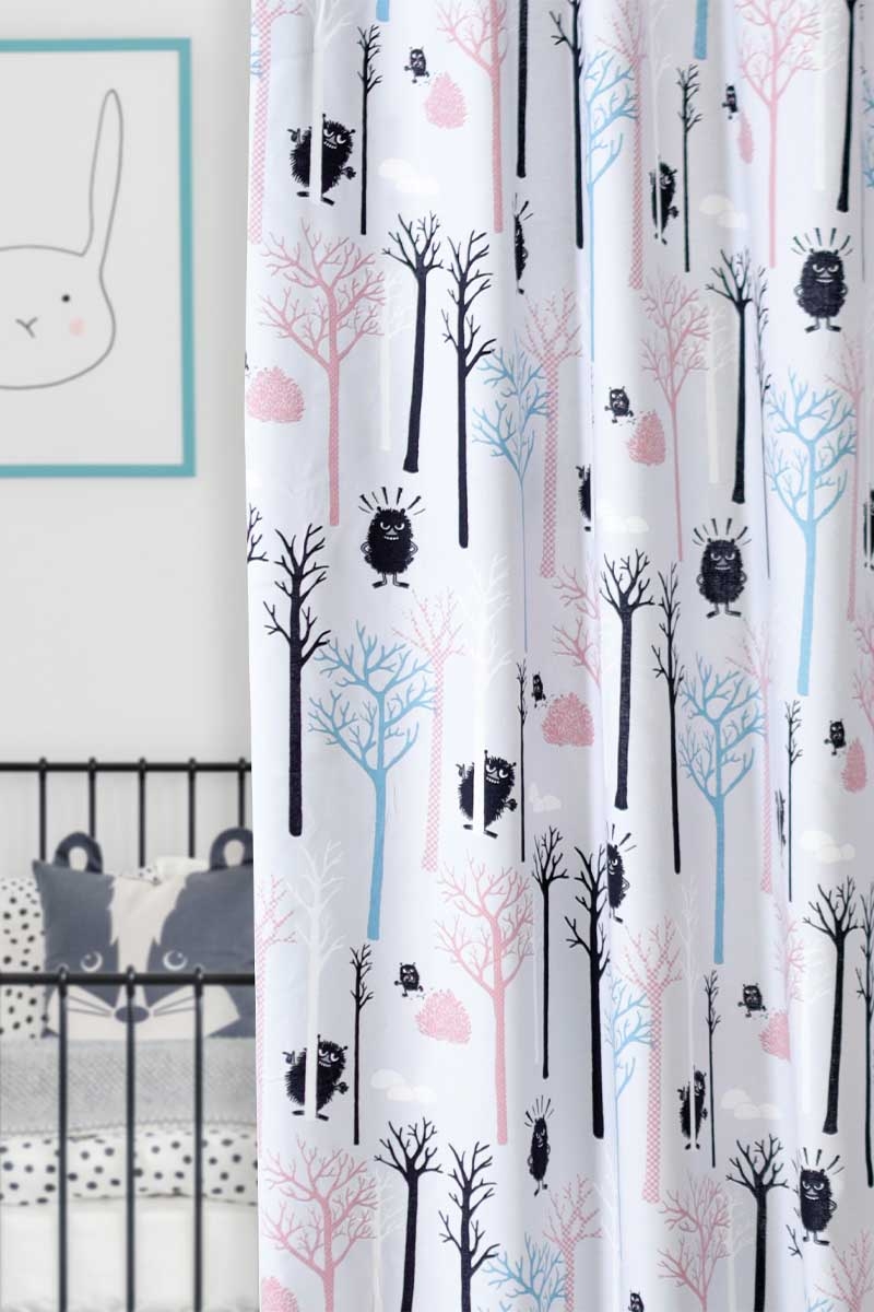 Muumi - HAISULIN KUJEET kirjava - Eurokangas