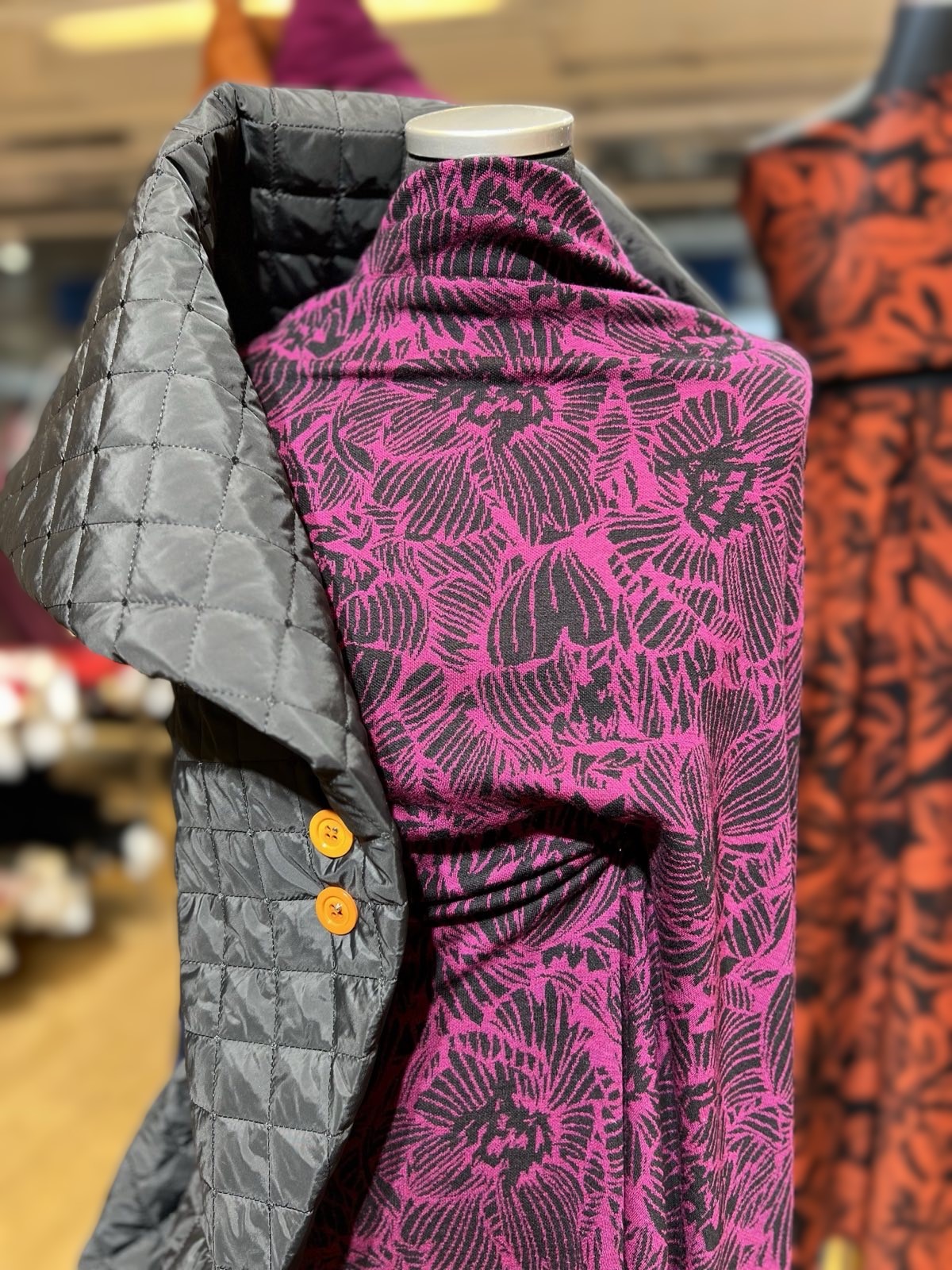 SAARA -merino aniliininpunainen - Eurokangas